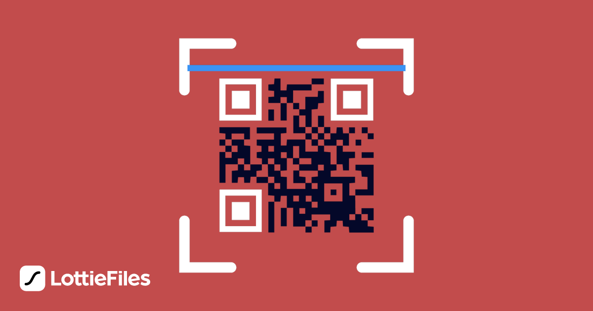 Free QR Code Scanner Animation by Anand | LottieFiles