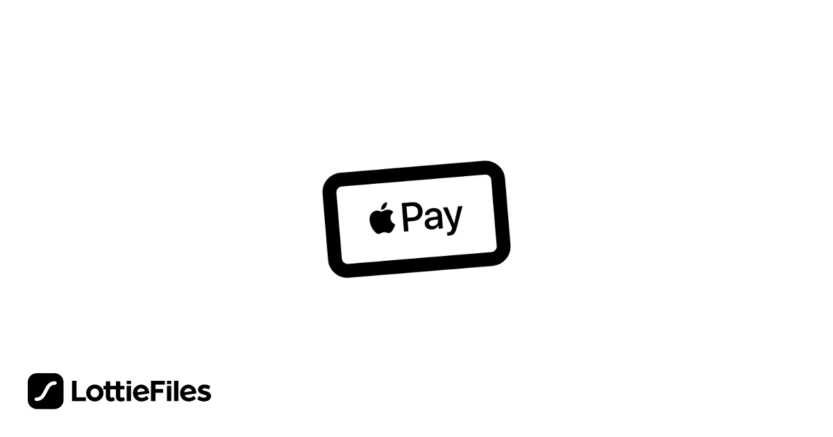 Free Apple Pay Outline Animation by SVGenius | LottieFiles
