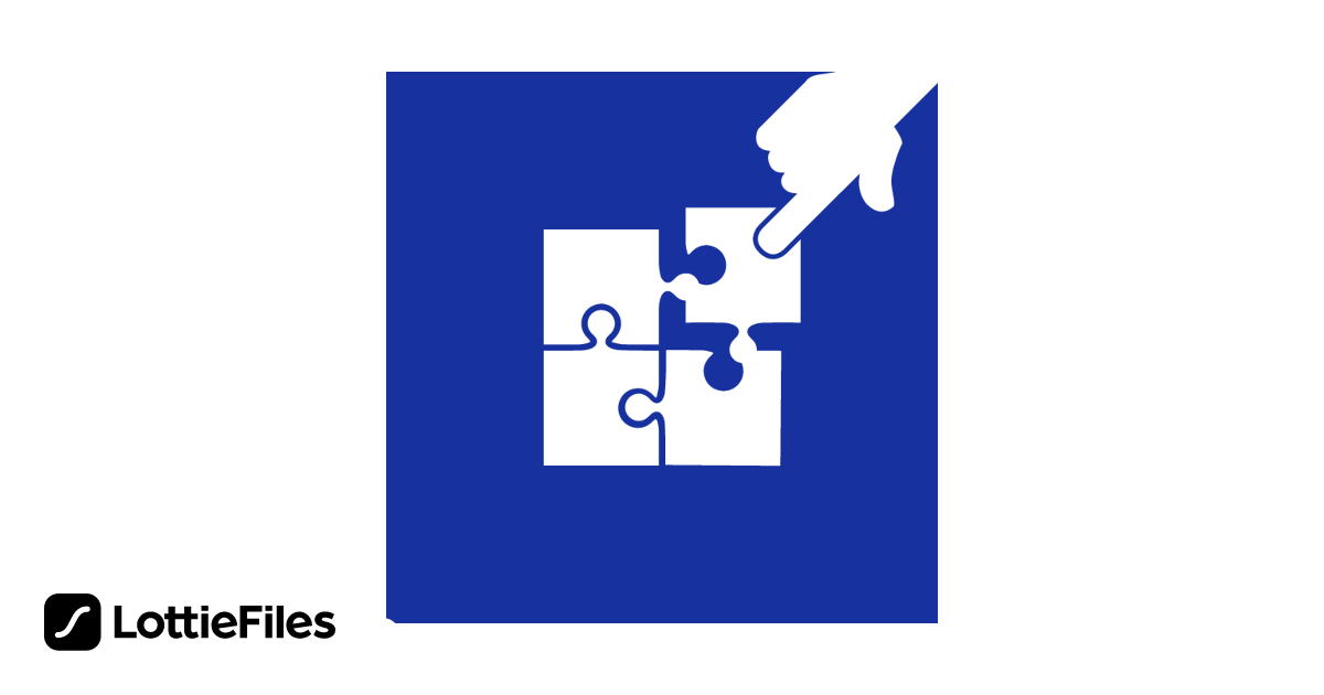 Free Puzzle Animation by Leonard Rey | LottieFiles