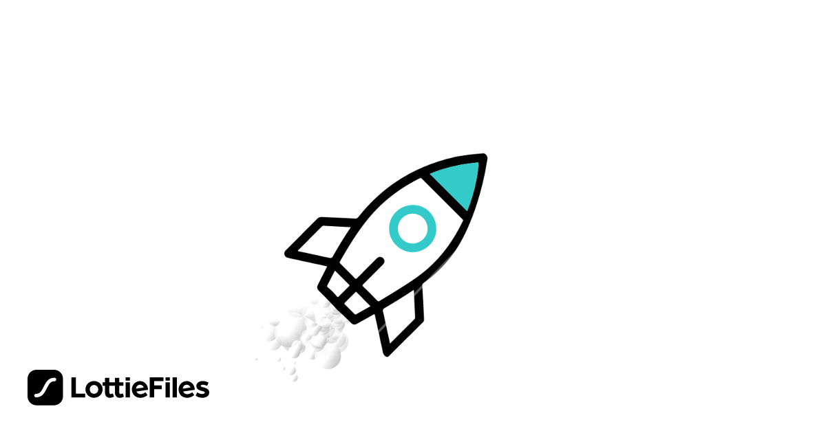 Free Flying rocket | start up rocket Animation by Anil Shebe | LottieFiles