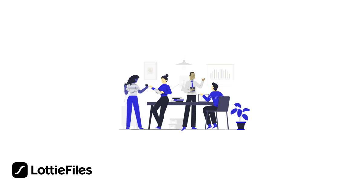 Free Teamwork Animation by Nithin George | LottieFiles