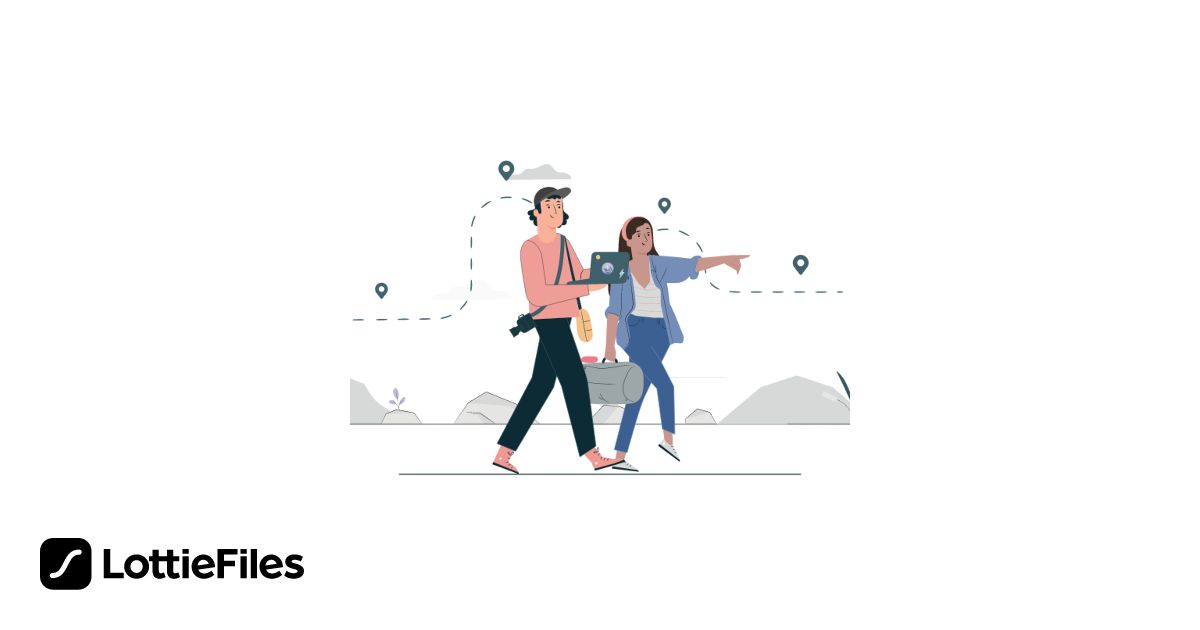 Free road trip Animation by Reuben Das | LottieFiles