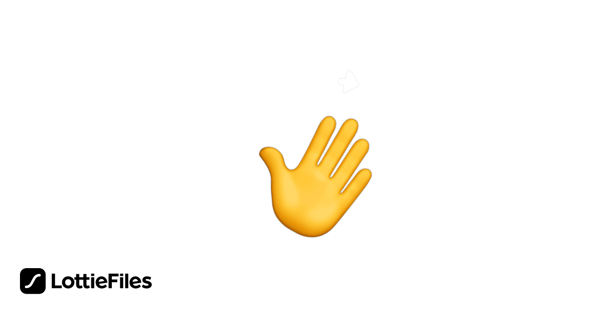 Free waving hand Animation by Vân Hà | LottieFiles