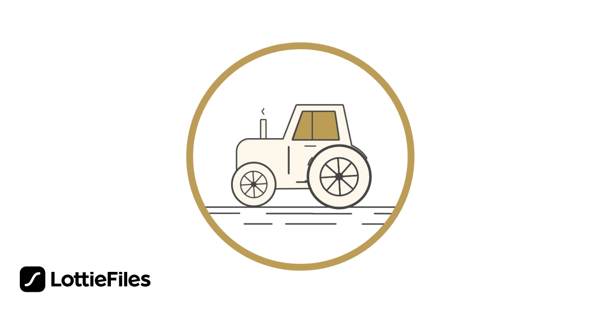 Free Tractor Animation by Mohamed | LottieFiles