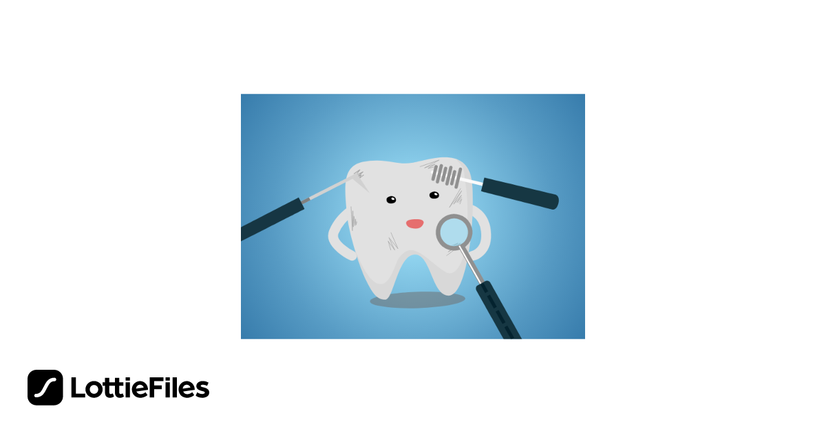 Free Cleaning Teeth Animation by Leonard Rey | LottieFiles