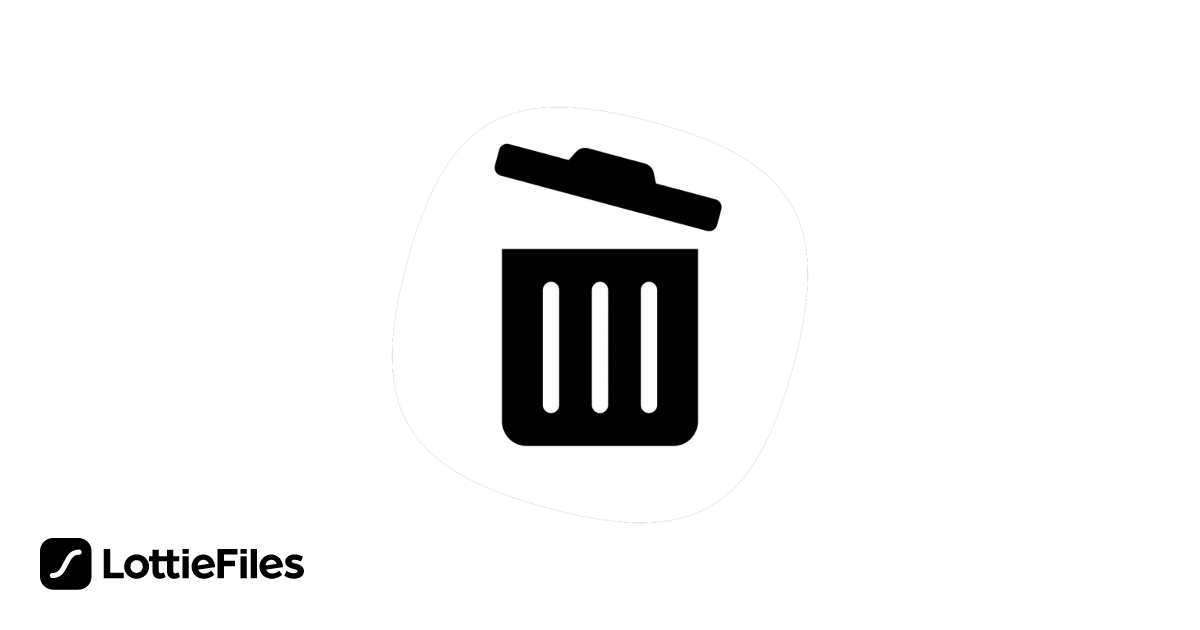 Free delete Animation by HC | LottieFiles