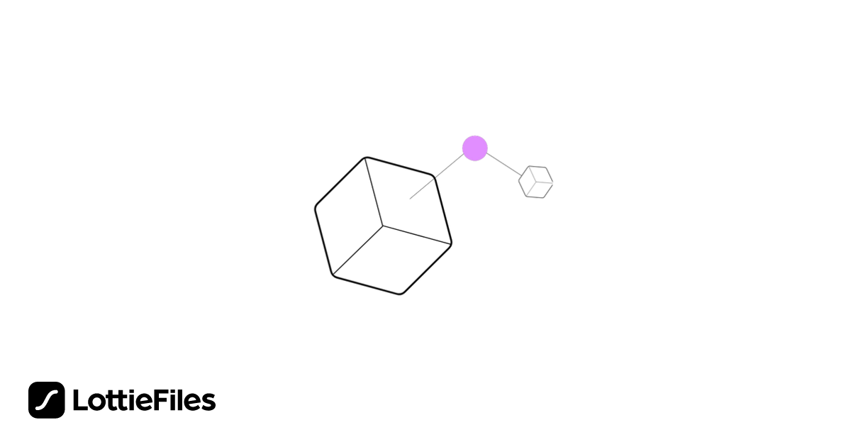 Free cube floating 1 Animation by Weblodge | LottieFiles