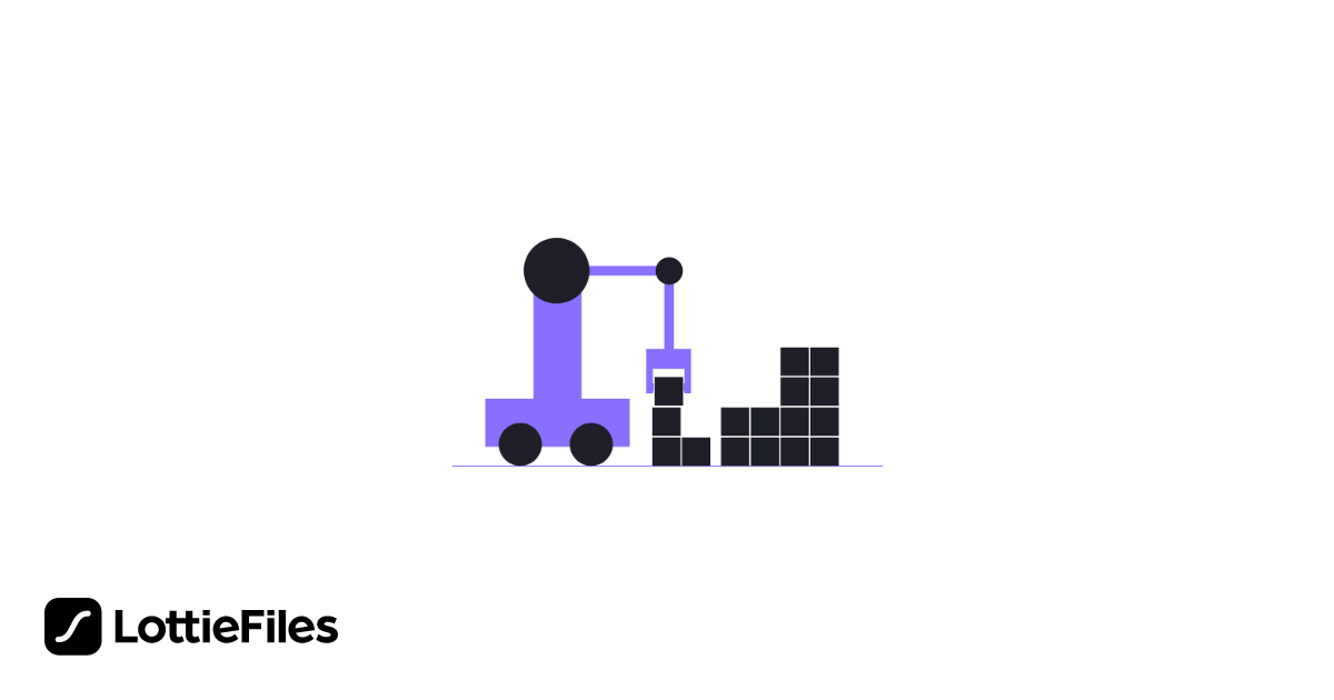 Free Construction crane Animation by Kartik Sharma | LottieFiles