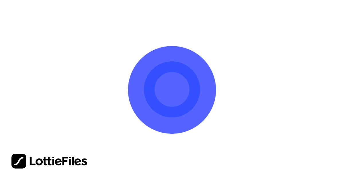 Free Blue ellipse Animation by Vladyslav Kryvko | LottieFiles
