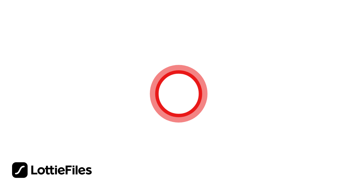 Free Red Circle Effects Animation by Rajan | LottieFiles