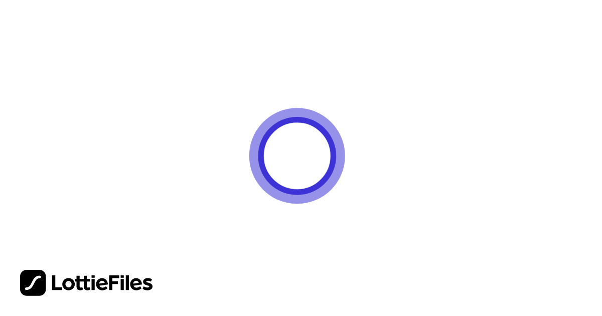 Free Blue Circle Effect Animation by Rajan | LottieFiles