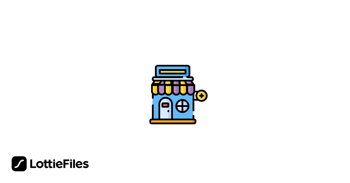 Free Shop Icon Animation Animation by Arka | LottieFiles