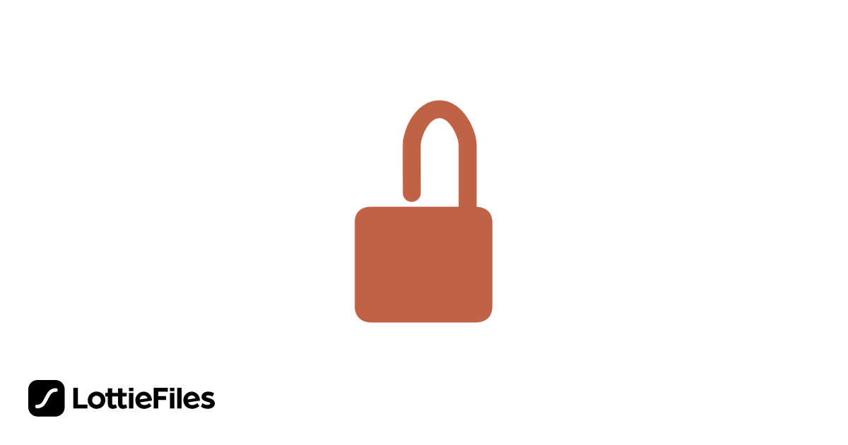 Free Lock Animation Animation by Yoshyko | LottieFiles