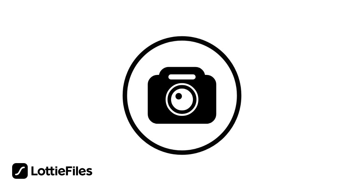 Free Camera Icon Animation by LottieFiles | LottieFiles