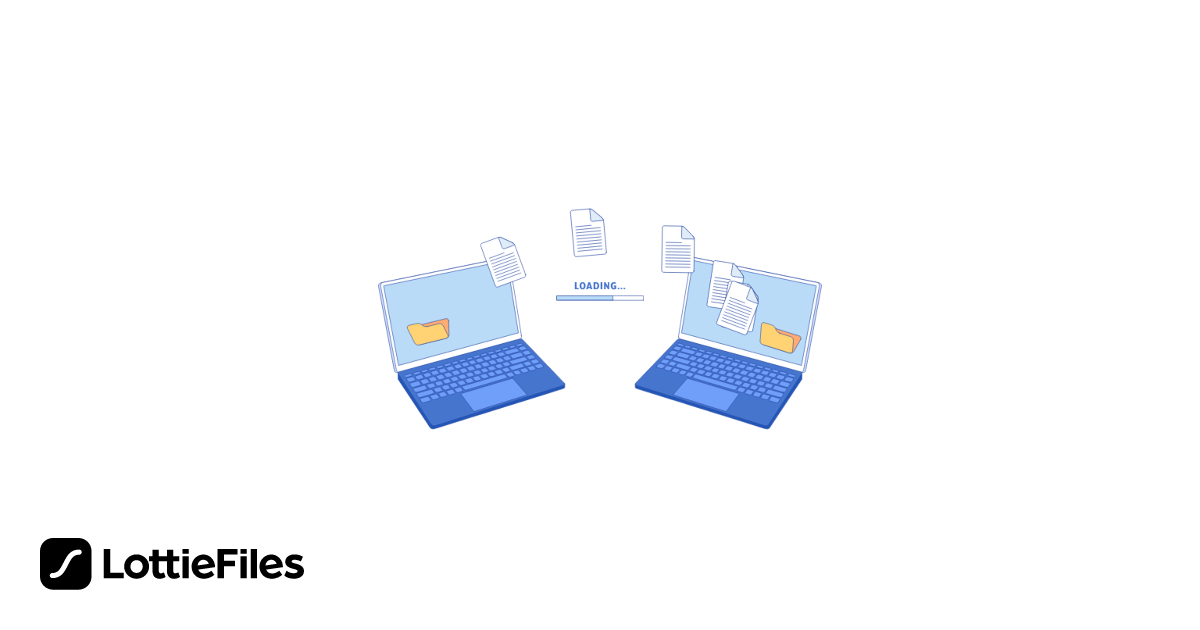 Free Data Transfer Animation by AnEmotion Studio | LottieFiles