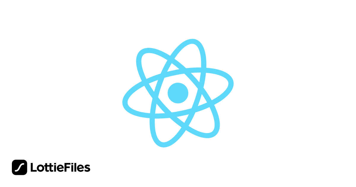 Free React Native Logo Animation by Eron | LottieFiles