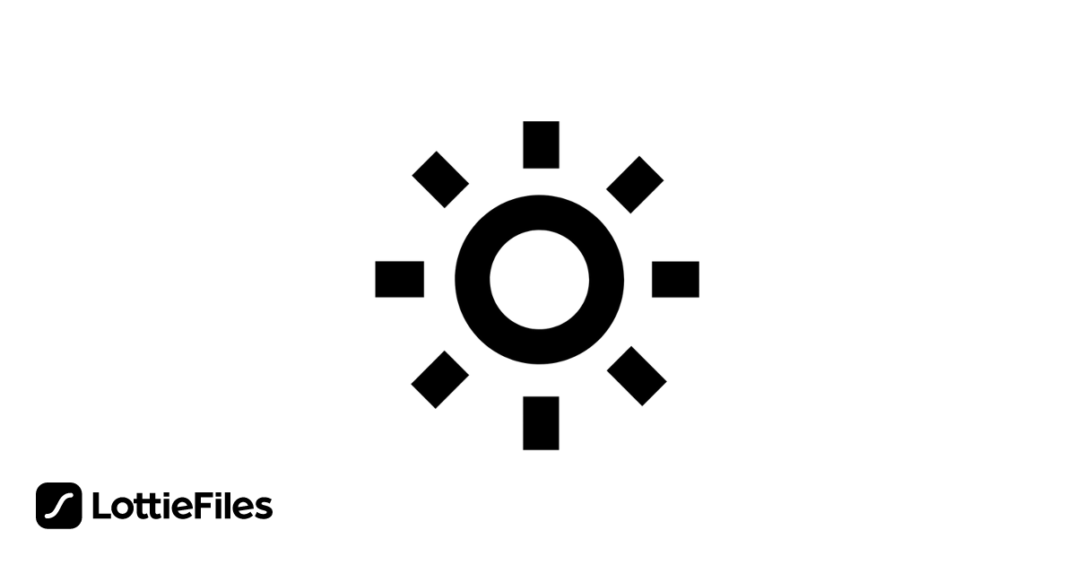 Free Bouncing sun rays Animation by Wout Helsmoortel | LottieFiles