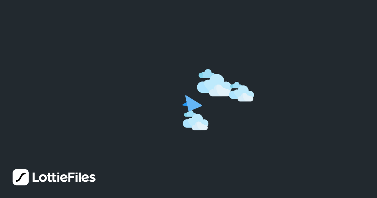 Free Plane Animation by Shuvo Sarker | LottieFiles