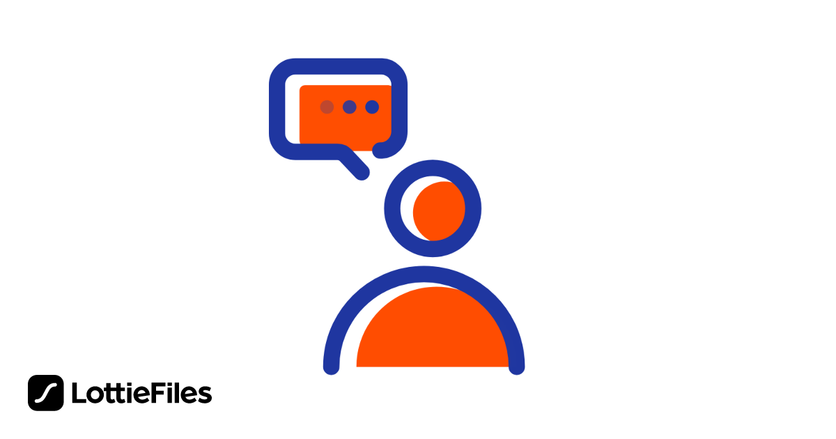 Free Talking Animation by Hanz Wang | LottieFiles