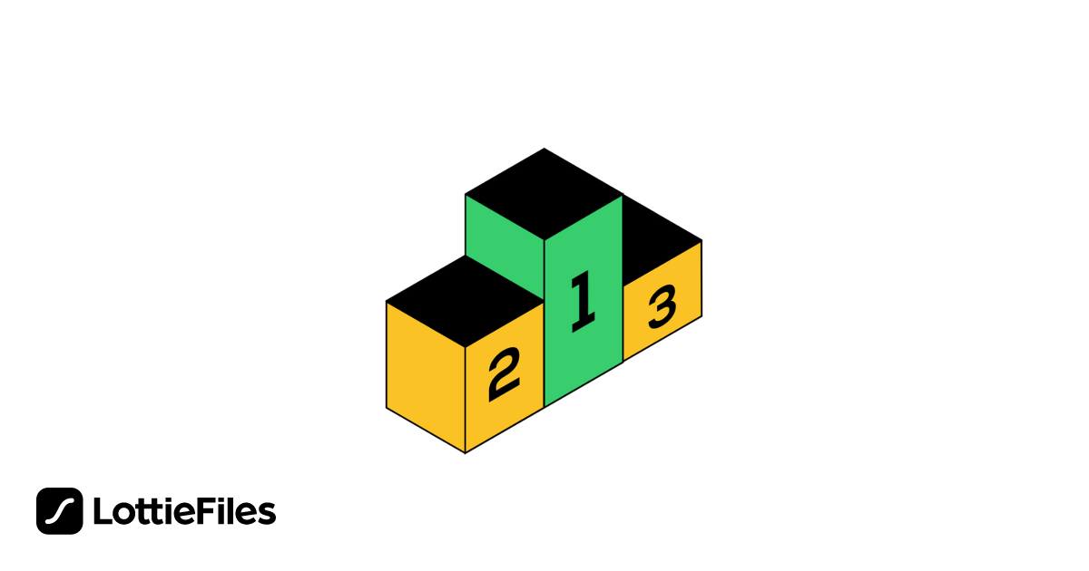 Free Winner Podium Animation by PK | LottieFiles