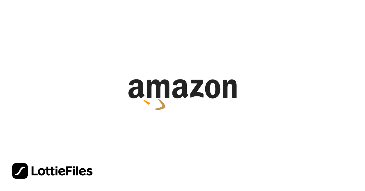 Free Amazon Logo Animation by Abdul Latif | LottieFiles