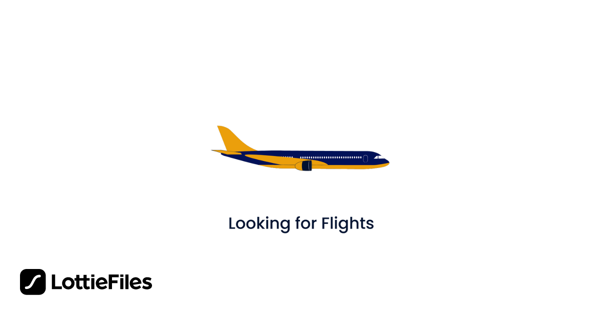 Free Flight loader Animation by Shashank | LottieFiles