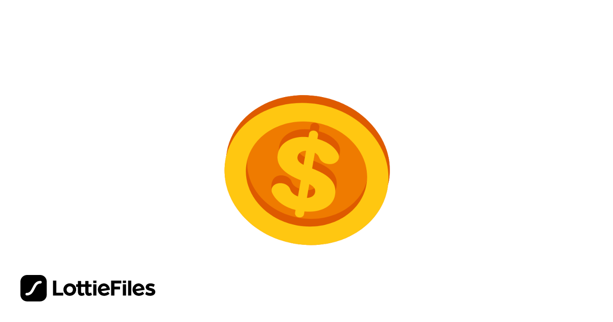 Free Fake 3D vector coin Animation by Christina Bublyk | LottieFiles