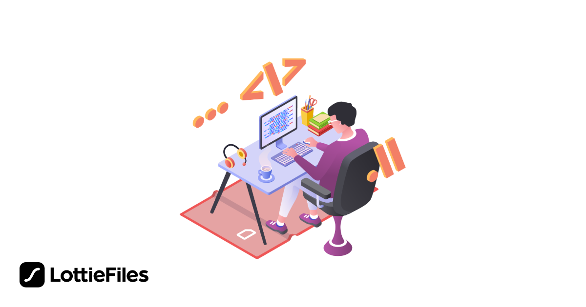 Free Coder Animation by MFŞ | LottieFiles