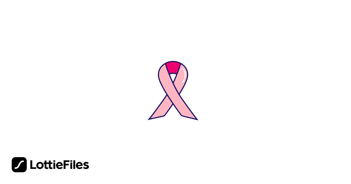 Free Pink Ribbon Animation by LottieFiles | LottieFiles