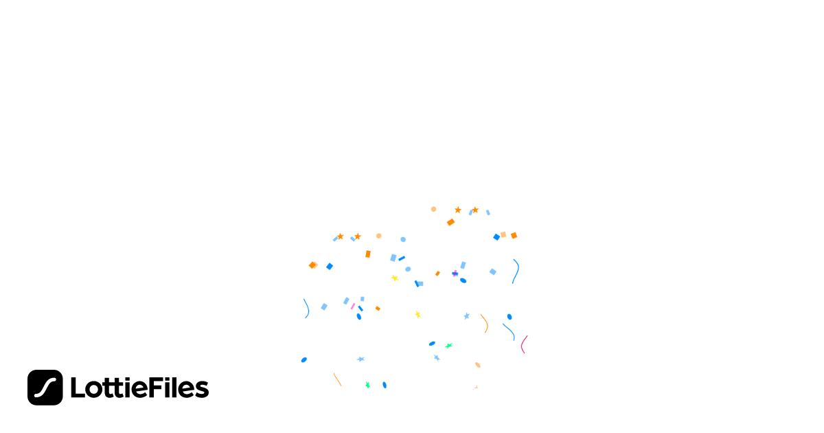 Free Confetti Animation by DivyaBelchada | LottieFiles