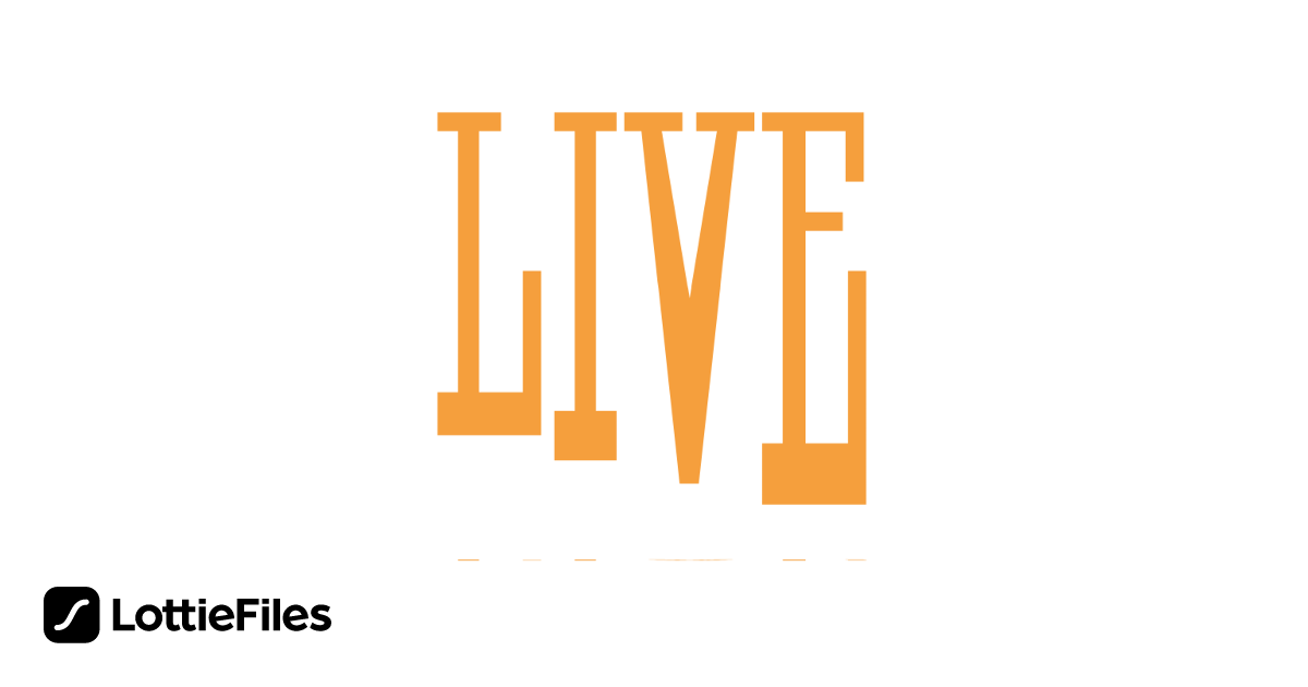 Free Text Animation - Live Animation by Christine Chan | LottieFiles