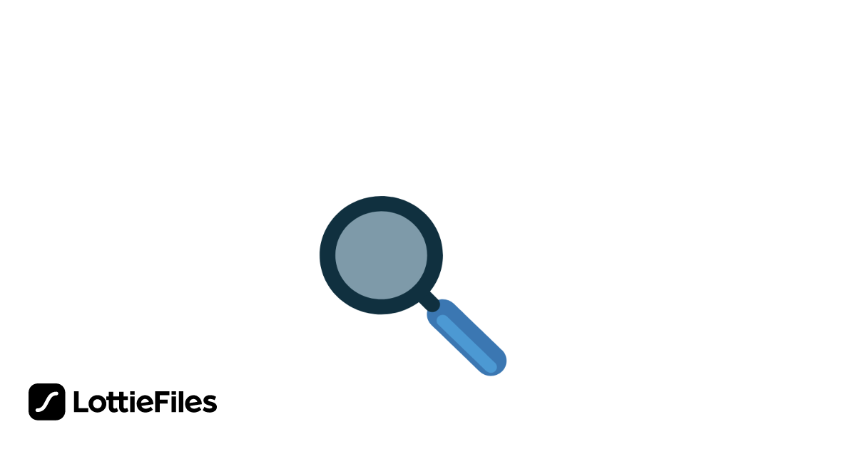 Free Magnifying Glass Animation by Badri Narayanan | LottieFiles