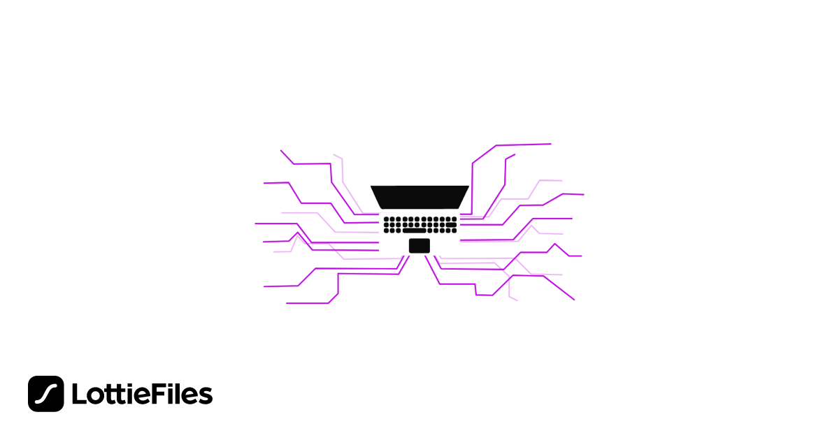 Free HUB - Computer Animation by Thiago Messina | LottieFiles
