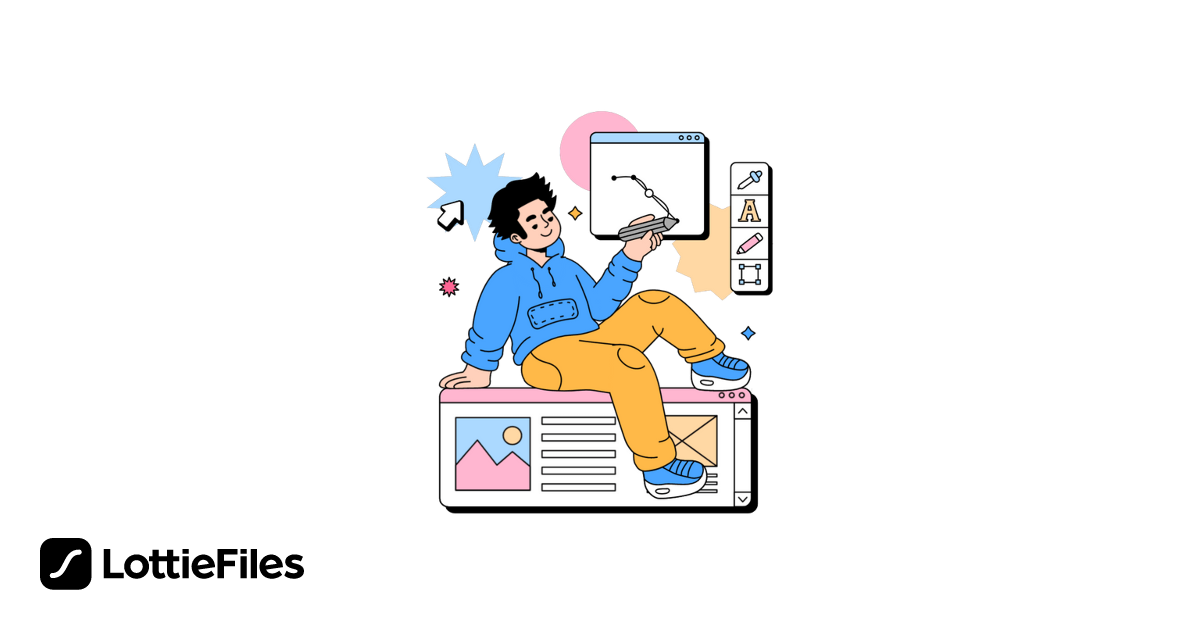 Free Designer Animation by Priyanshu | LottieFiles