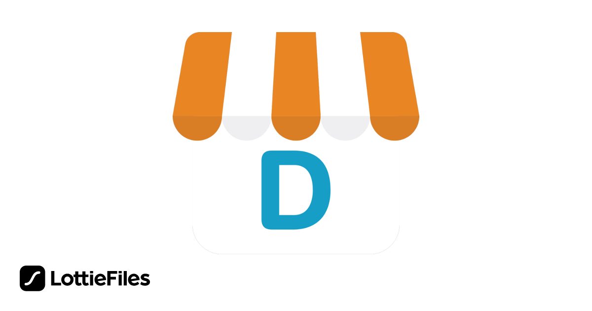 Free Logo Dagangan White Animation by Mochammad Amirul | LottieFiles