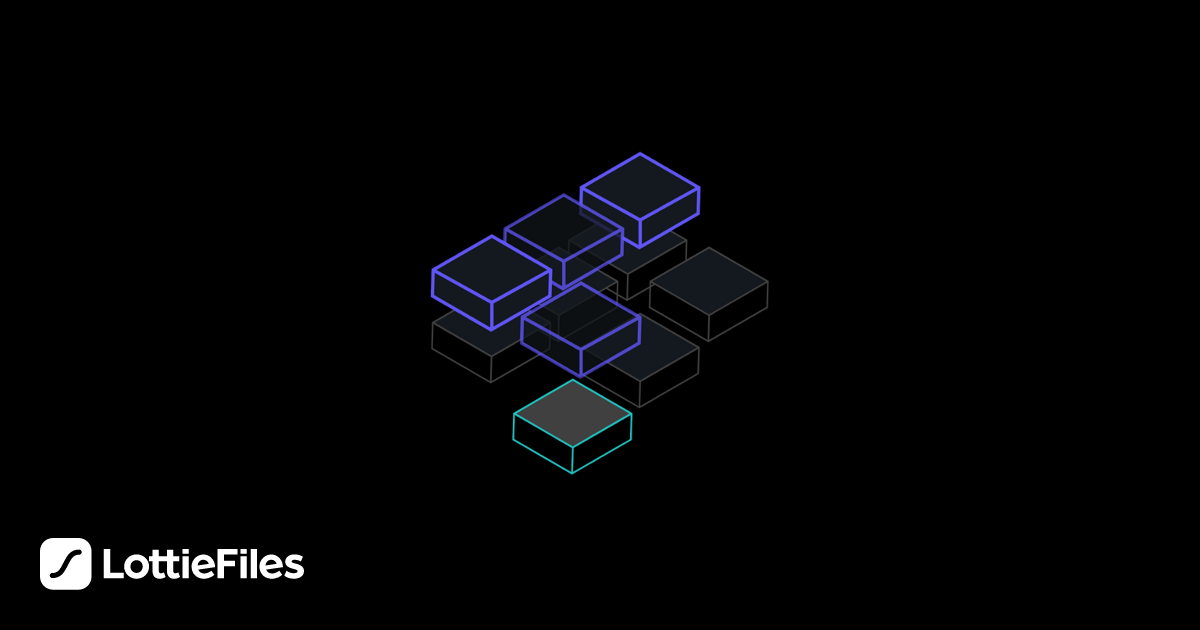 Free Abstract Blocks moving in metrics Animation by Karan Awasthi ...