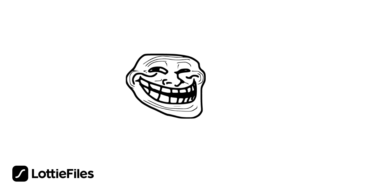 Free TrollFace Animation by Anh Hoàng Kim Ngọc | LottieFiles