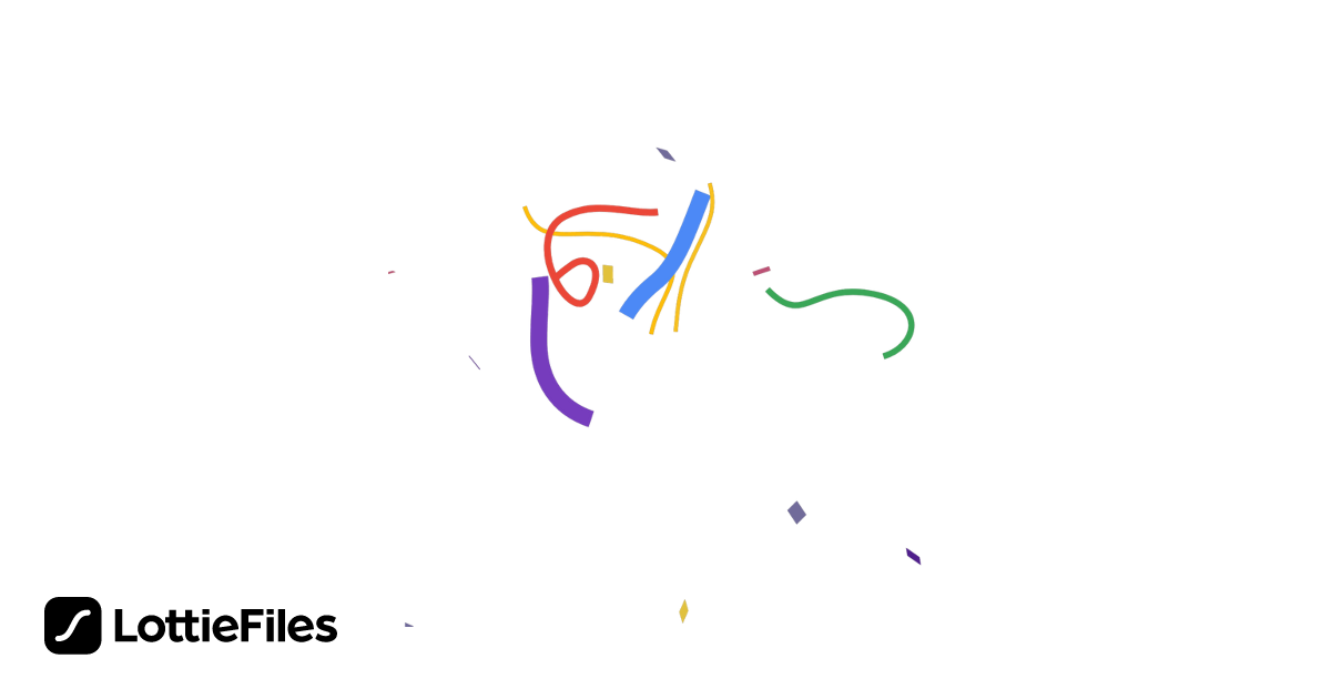 Free Confetti Animation by Evanthia | LottieFiles