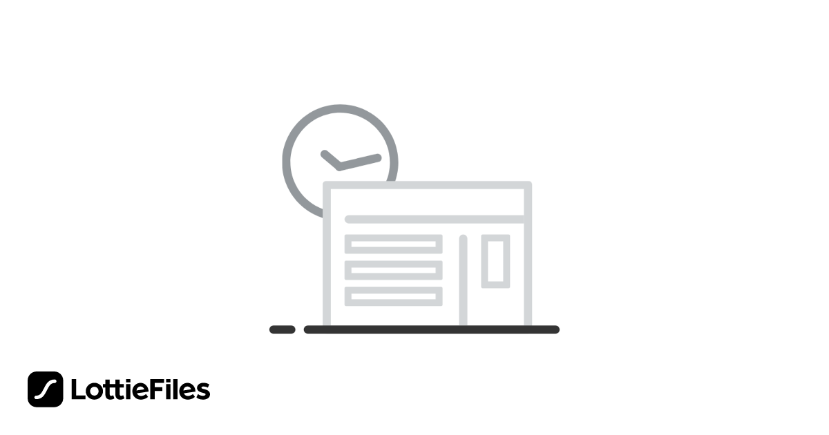 Free Arrive in time Animation by aDam Wong | LottieFiles