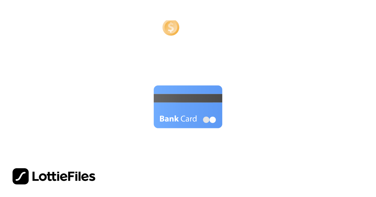 Free credit card animation Animation by Artur Romanov | LottieFiles