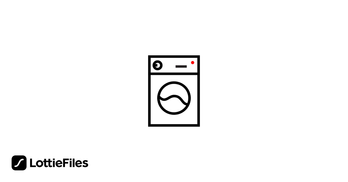 Free Washing machine Animation by Bushra | LottieFiles