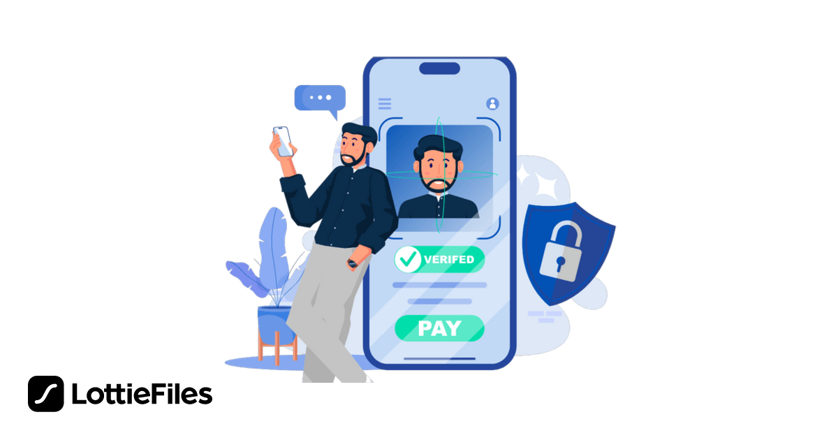 Free Face ID Payment Animation Animation by Bashir | LottieFiles