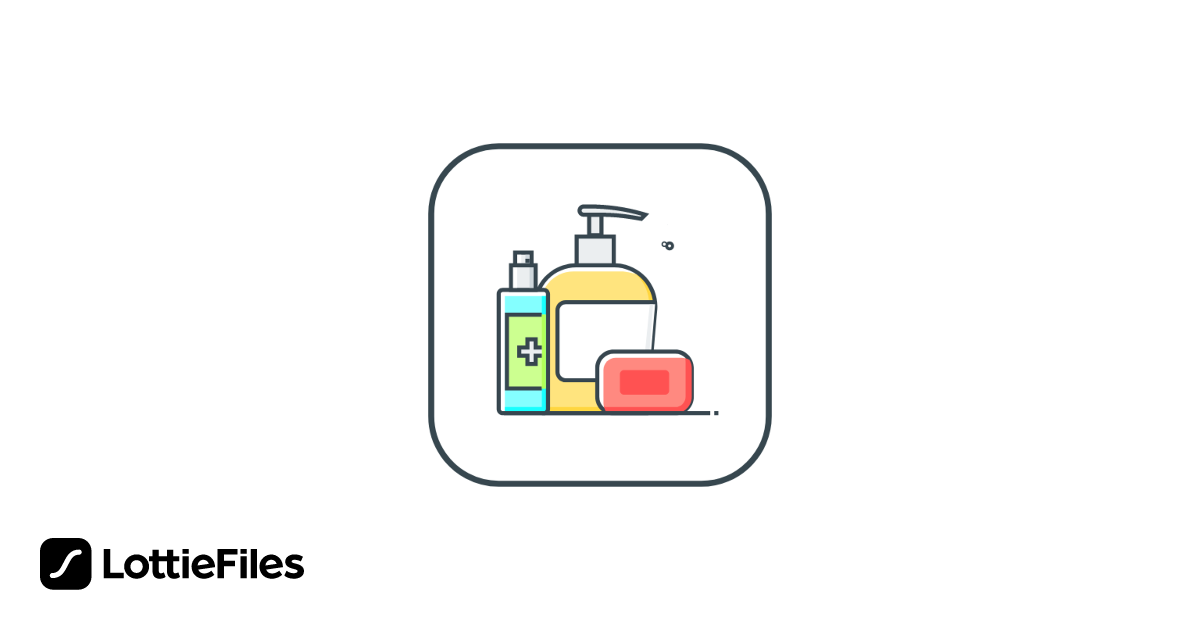 Free Hand sanitizer Animation by Animonstro | LottieFiles