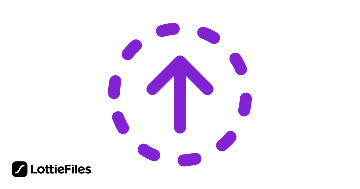 Free Dashed arrow loading indication Animation by Ilya Tsuprun ...