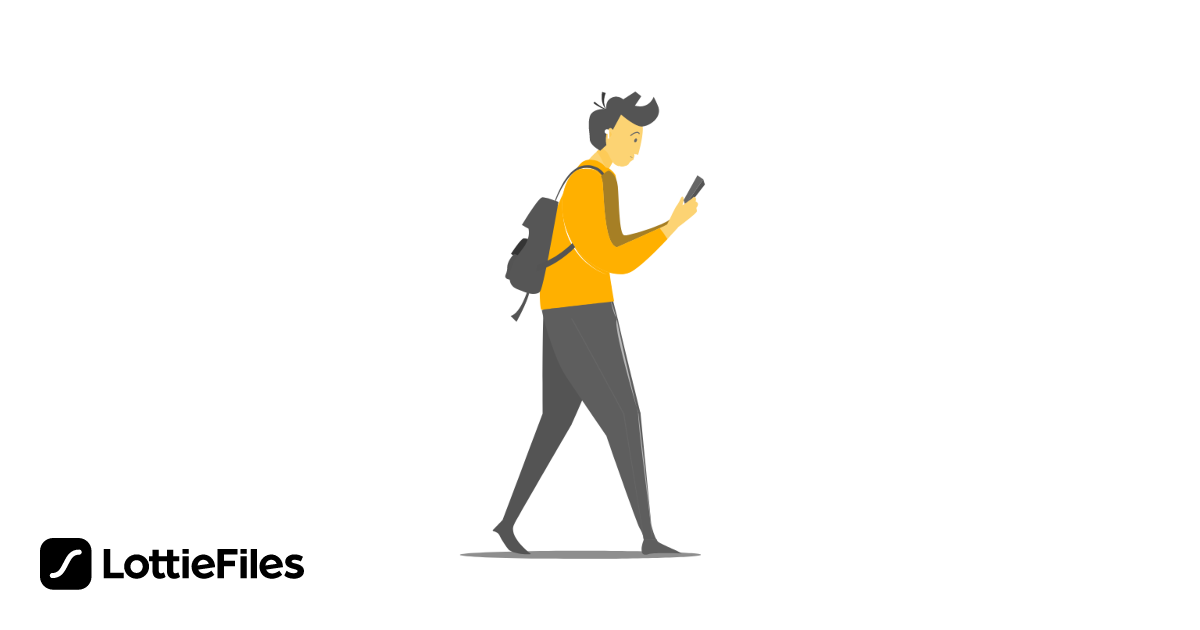 Free Walking Animation by Local Chat | LottieFiles