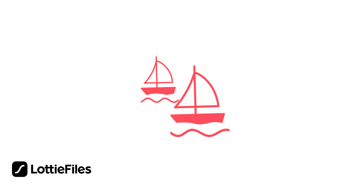 Free Boat Animation by Nicolai Møller | LottieFiles