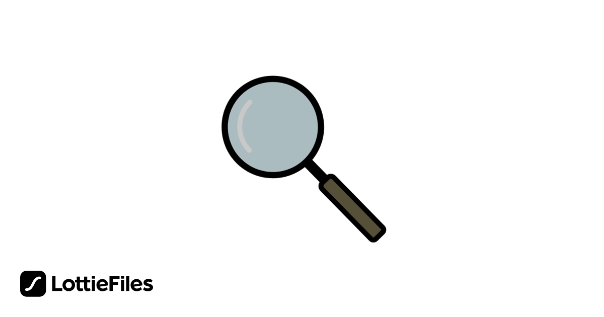 Free Magnifying Glass Animation by SM | LottieFiles
