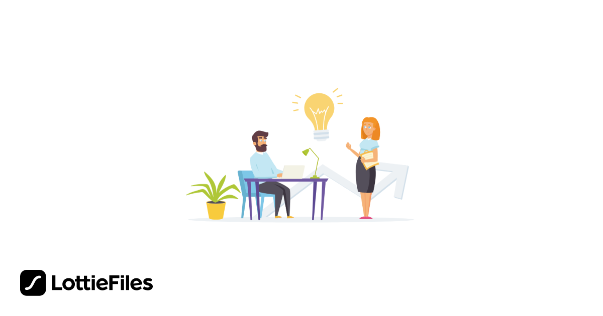 Free Brainstorming Animation by Md. Imam Hossain | LottieFiles