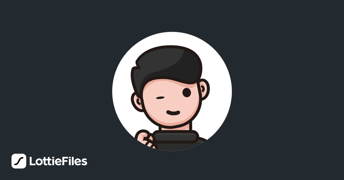 Free self-portrait Animation by 无梦不欢 | LottieFiles