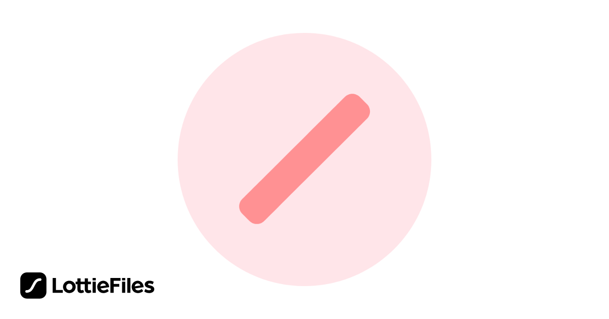 Free x mark Animation by bbros | LottieFiles